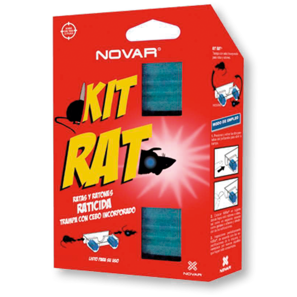 NOVAR | ProduitsRodenticide Kit Rat